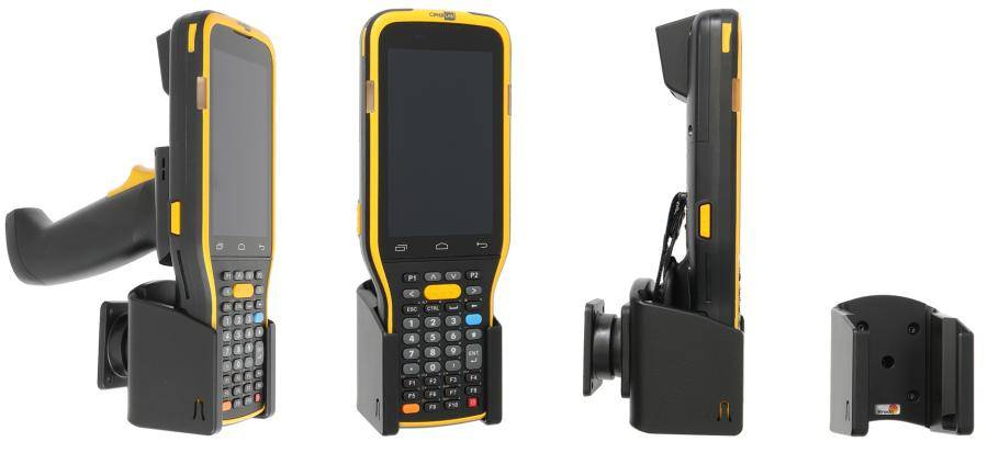 Uchwyt samochodowy do CipherLab RK95, perfekcyjnie dopasowany.