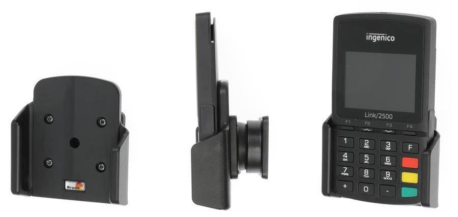 Uchwyt samochodowy do Ingenico 2500, perfekcyjnie dopasowany.