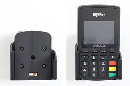 Uchwyt samochodowy do Ingenico 2500, perfekcyjnie dopasowany.