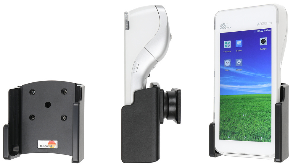 Uchwyt do Terminala płatniczego PAX A920, perfekcyjnie dopasowany.